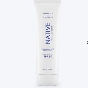 Native | Skincare | Sunscreen Spf 3 Unscented Native Mineral Spf 30 5 ...